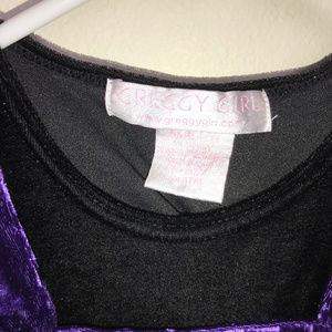 Greggy Girl Boutique | Dresses | Greggy Girl Purple Black Stretch ...